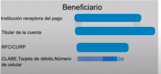 Propietario de un número de cuenta bancaria 2025 elyex