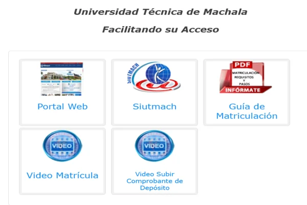 UTMACH Fechas de Prueba de Admisión 2026