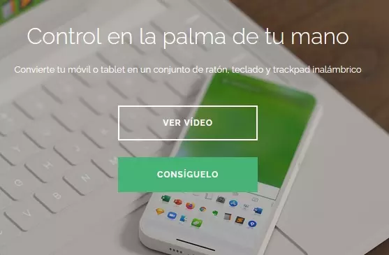 Aplicación para usar teléfono como mouse inalámbrico 2025 brenp